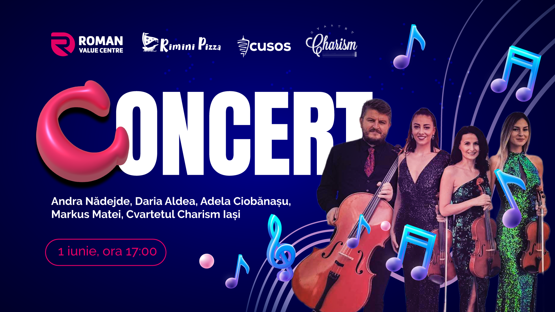 Concert special de Ziua Copilului, la Roman Value Centre! - 1 iunie ...